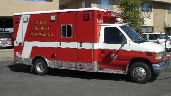 Crews Fight Small Vegetation Fire in Poway Area