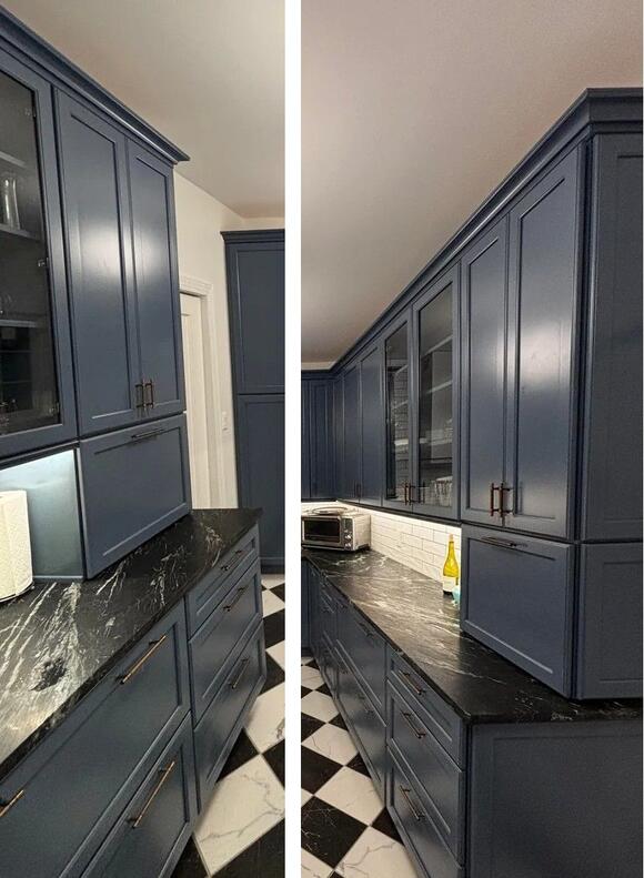 The White Metal Cabinets Came Out and This 1950s Kitchen Took On a ...