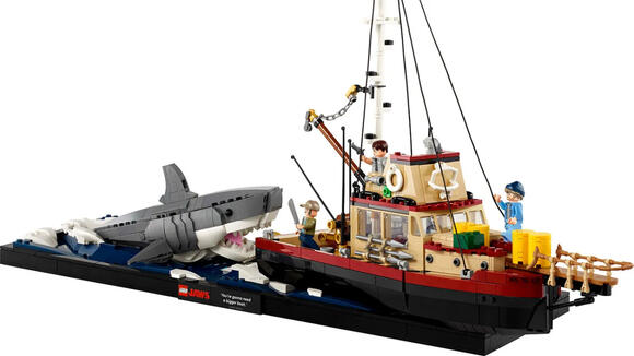 LEGO Unveils Detailed Set Based on Steven Spielberg’s ‘Jaws'