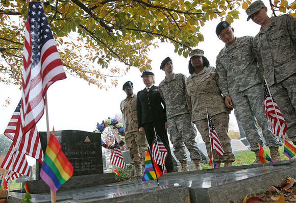 Vietnam veteran Leonard Matlovich was the first serviceman to out ...