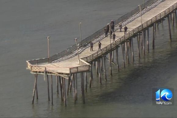 SUV seen on video racing off Virginia Beach pier finally recovered, one ...