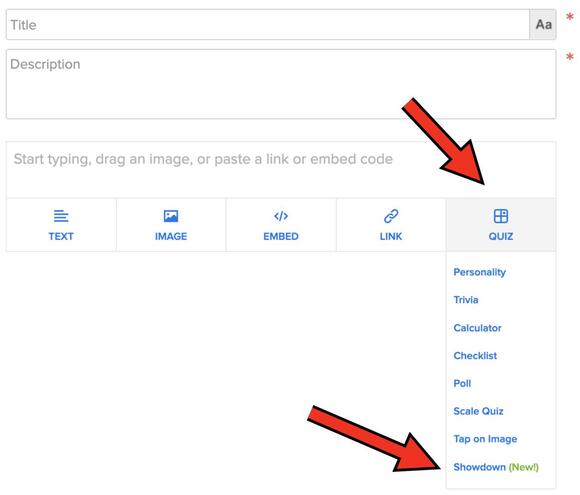 Here's How To Make A Showdown Quiz For The BuzzFeed Community - NewsBreak