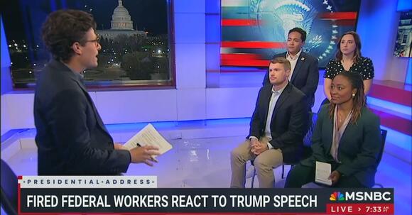 Fired Federal Workers Tell MSNBC They Are Still Confused Why They Don’t ...