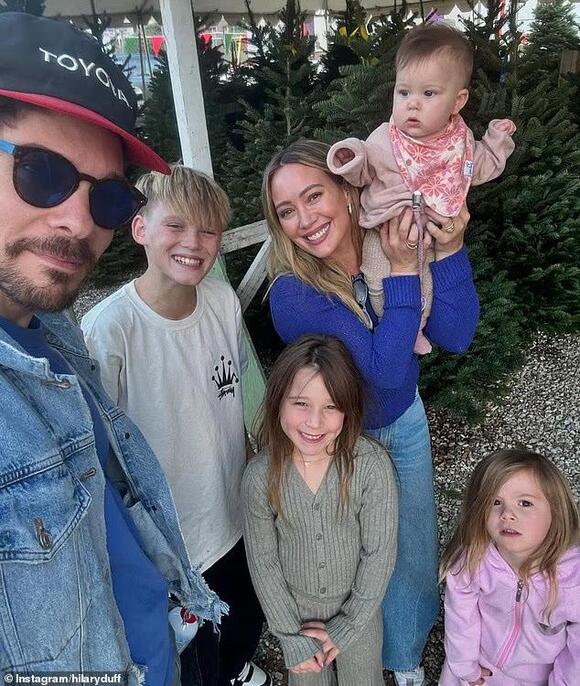 Hilary Duff's son Luca, 13, towers over his famous mom in heartwarming ...