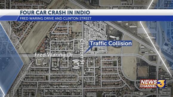 Four-car collision off Fred Waring Drive injures seven people - NewsBreak