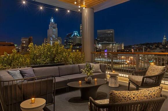 Look inside this rooftop bar in Providence after a $500,000 renovation ...