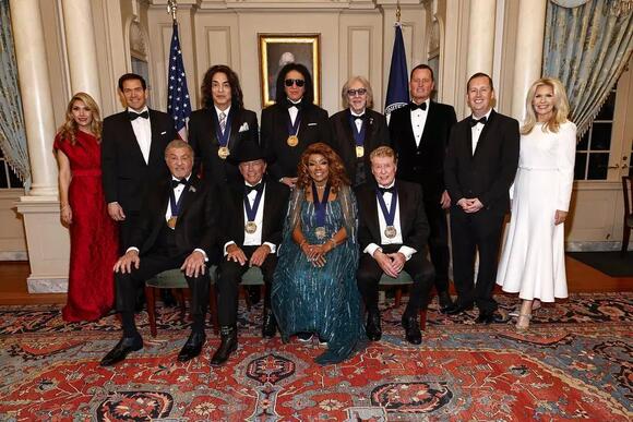 Kiss Awarded Kennedy Center Honors - NewsBreak