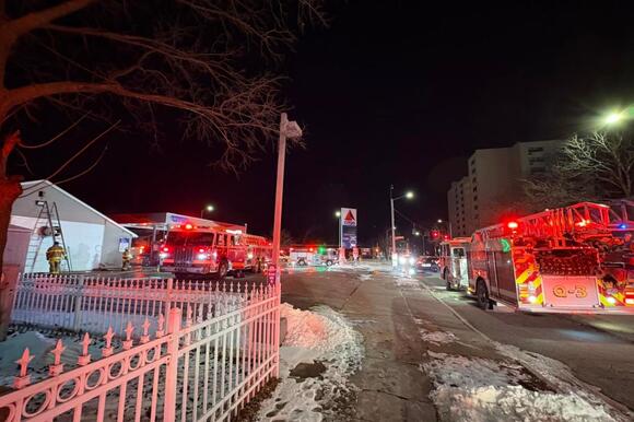 Fire Breaks Out Behind Binghamton Gas Station Overnight - NewsBreak