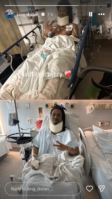 Bills' Dorian Strong Shares Update on Neck Surgery After Suffering ...