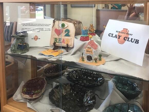 Sun City West library showcases Clay Club creations - NewsBreak