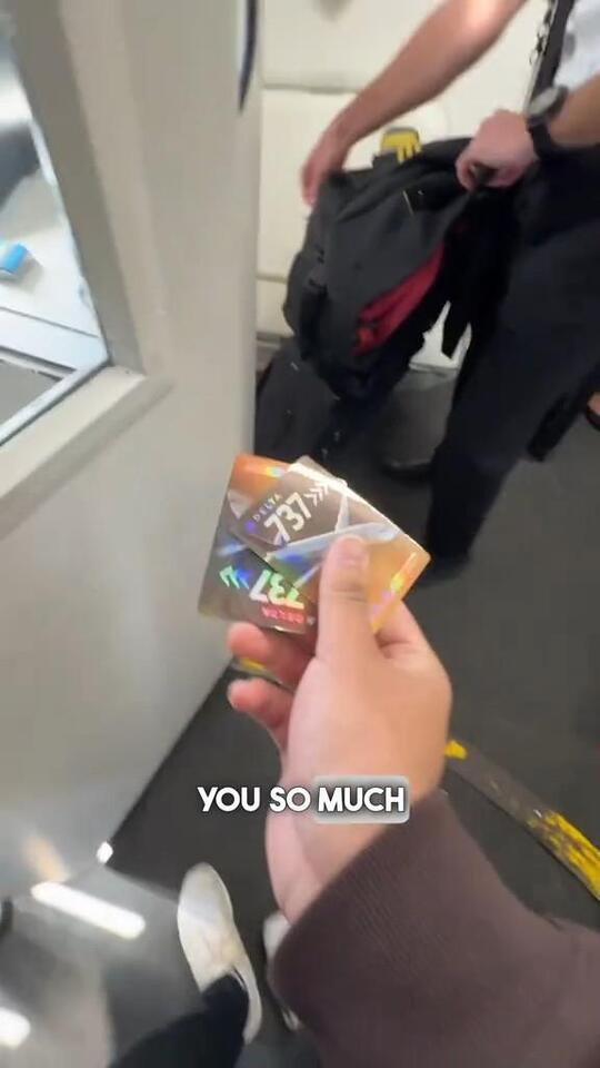 You can get airplane trading cards for free on some flights — pilots ...