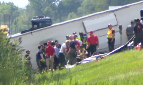 17 Tour Bus Crash Victims Still Hospitalized After Leaving Niagara ...