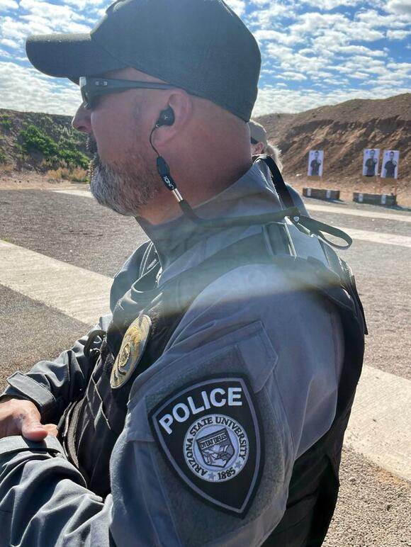 ASU police provide officers with hearing protection devices