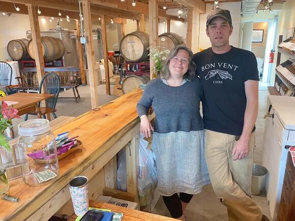 Cider house with old-time music jams opens on Route 1 near Ellsworth ...