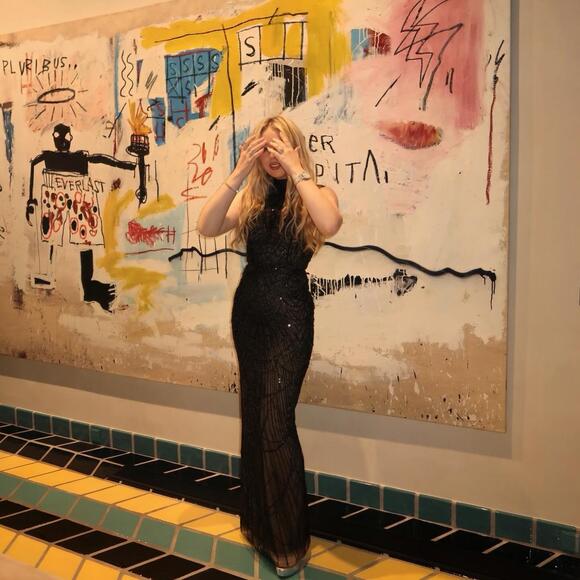 Tiffany Trump Stuns in a Sheer, Curve-Hugging Gown on a Glam Night With ...