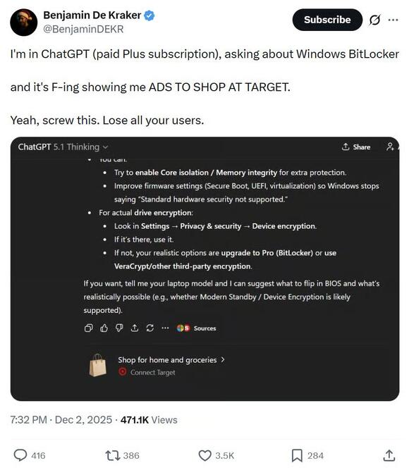 OpenAI Turns Off ChatGPT App Suggestions After Users Say They Look Like ...