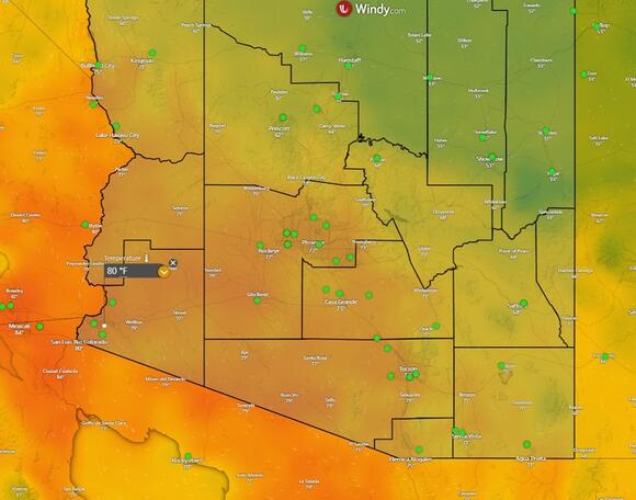 Southern Arizona: Near-Record Heat Expected Thursday and Friday — Big ...