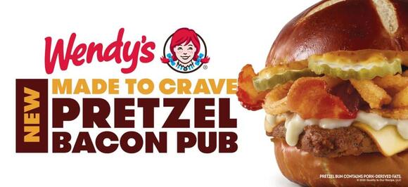 The MVP is Back: Wendy's Revives Iconic Pretzel Bacon Pub Burger After ...