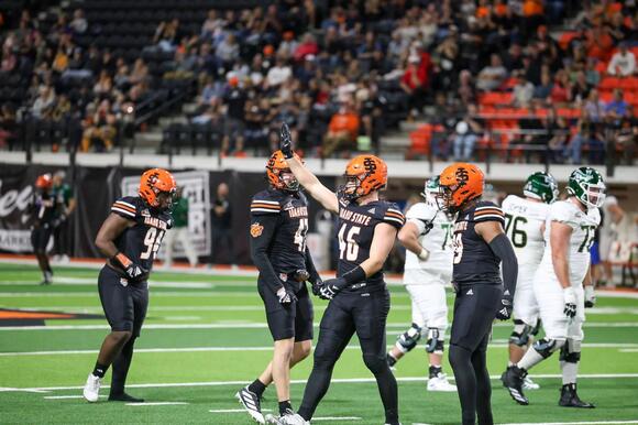 Former ISU star defensive end Logan George signs with Ohio State ...