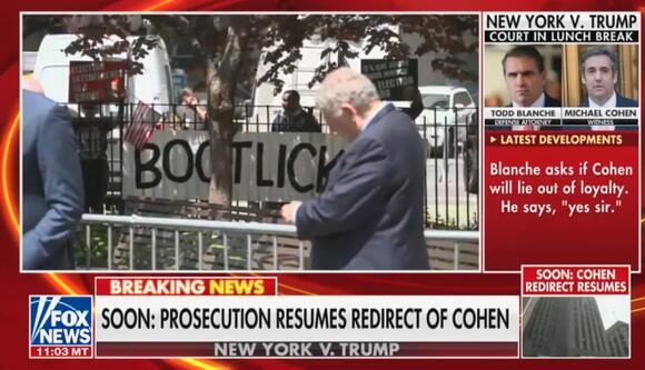 ‘BOOTLICKERS’: Fox News Shows Protestors Mocking Trump Surrogates ...