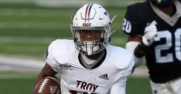 Oregon lands Troy wide receiver Tez Johnson out of Transfer Portal