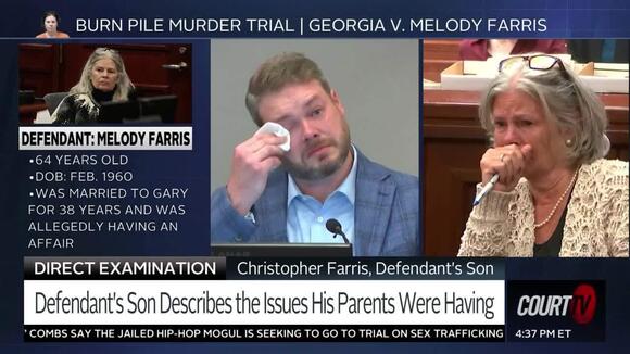 Farris’ Son: Mom Hid in Bathroom So Dad Couldn’t Serve Divorce Papers ...