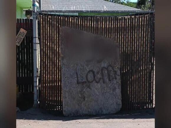 Sign with racial slur placed near Black-owned sober living facility