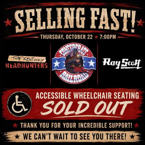 Wheelchair Seats Sold Out for Oct. 22 Concert - NewsBreak