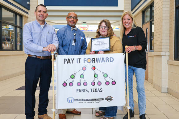 Paris ISD Collaborates with Mathews Auto Group to Present October GROWL ...