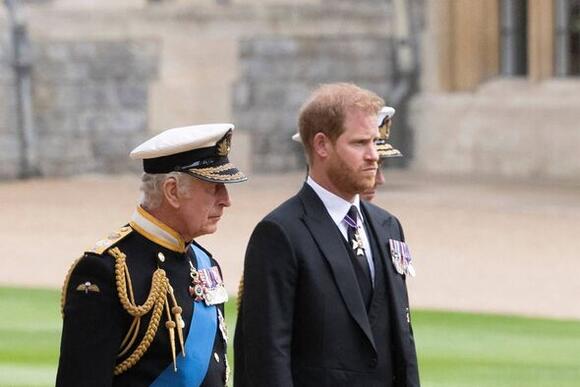 King Charles' latest Prince Harry 'olive branch' move is a departure ...