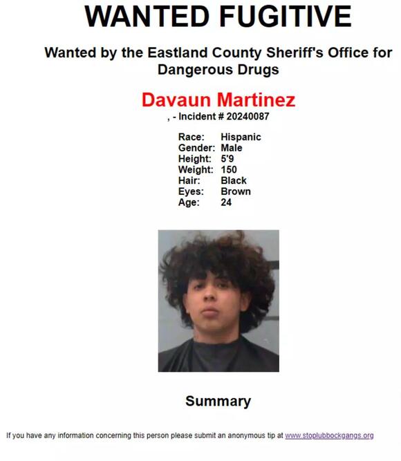 December's Top Ten Most Wanted Gang Fugitives in Lubbock - NewsBreak