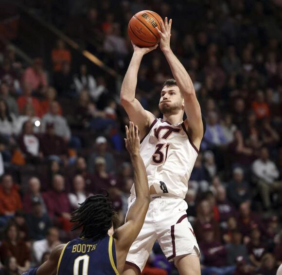 Pedulla scores 28, Virginia Tech closes regular season with 82-76 win ...