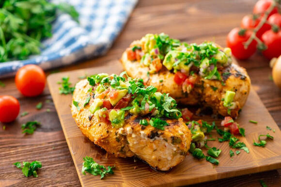 Flavorful Cilantro Lime Grilled Chicken with Avocado Topping - NewsBreak