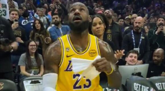 LeBron James Gets Emotional as a Powerful Cleveland Tribute Plays ...