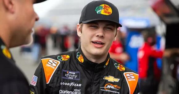 Carson Kvapil reacts to terrifying wreck, flip down track in NASCAR O ...