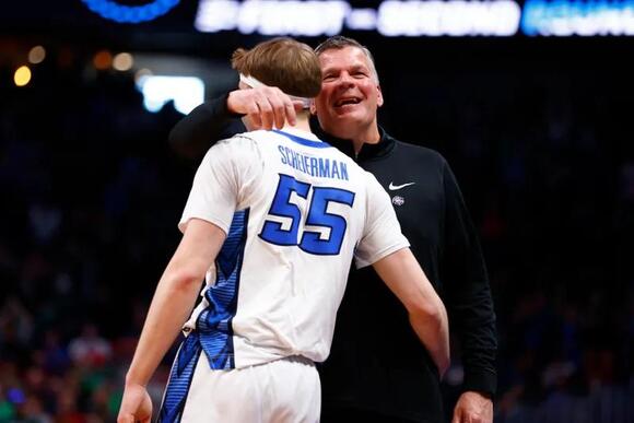 Creighton coach Greg McDermott explains why Baylor Scheierman is a ...