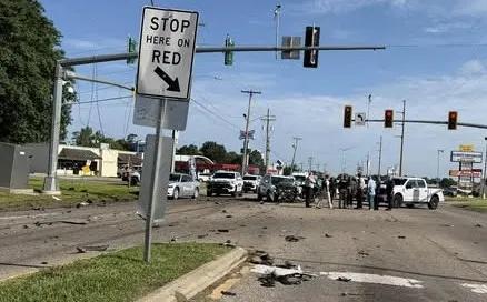High-speed chase, officer involved shooting, major crash in Crowley ...