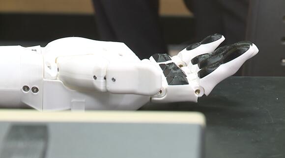 NKU professors, students are building a robotic hand controlled by ...