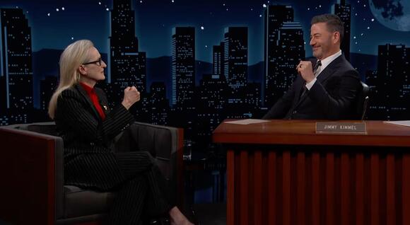 Meryl Streep Has Powerful Words for Kimmel as Trump Battle Rages ...