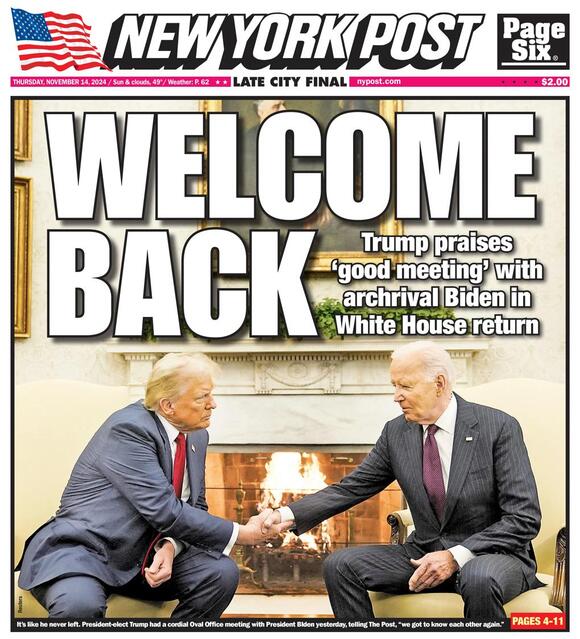 The 25 best New York Post covers of 2024 - NewsBreak