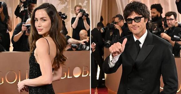 Jacob Elordi and Ana de Armas Fuel Romance Rumors With Cozy 2026 Golden ...