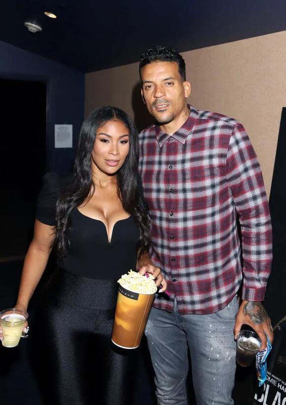 Back ‘Barnes Bunch’ Boo’d Up: Matt Barnes & Anansa Sims Seemingly Wed ...