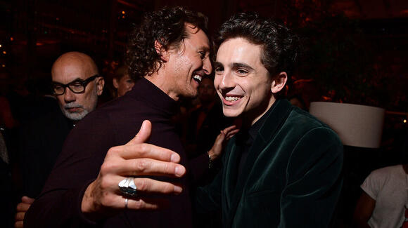 Timothée Chalamet Recalls Matthew McConaughey Leaving a ‘Huge Turd' In ...