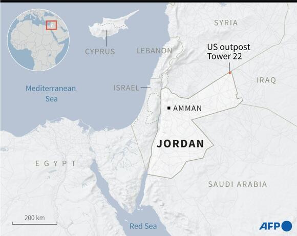 Fierce battles in Gaza after Jordan attack kills 3 US troops