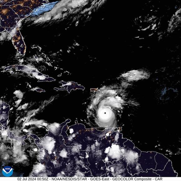 Hurricane Beryl becomes strongest July hurricane on record as it eyes ...