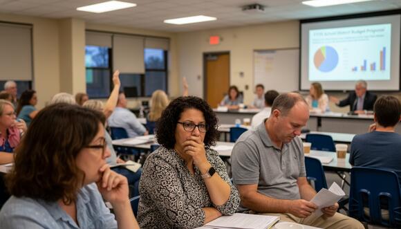 School board cuts $2 million from budget. Parents want answers. - NewsBreak