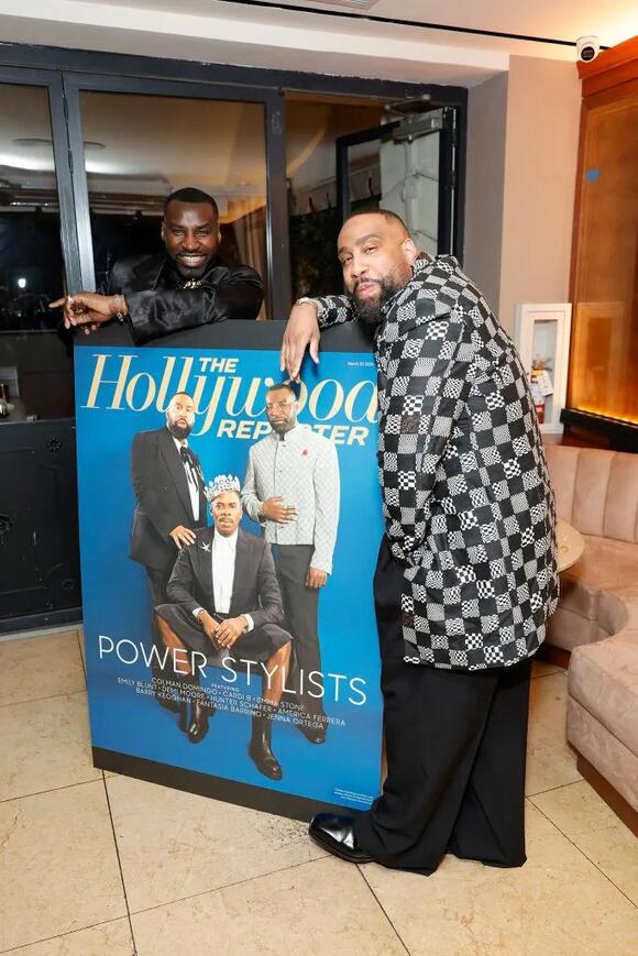 Cardi B Supports And Celebrates Kollin Carter At THR’s Power Stylists ...