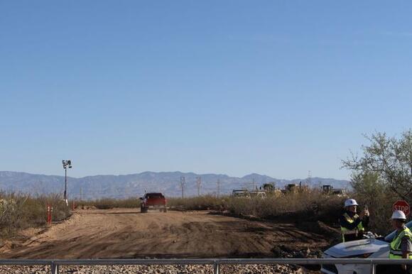 “We said no!!”: Dozens protest as construction of Project Blue data ...