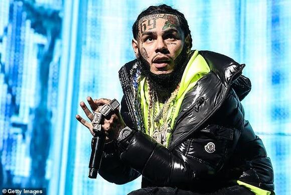 Rapper Tekashi 6ix9ine sparks controversy at Jake Paul's fight... ahead ...