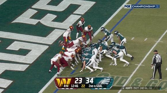 NFL refs nearly used rare rule to award Eagles a TD: How a palpably ...